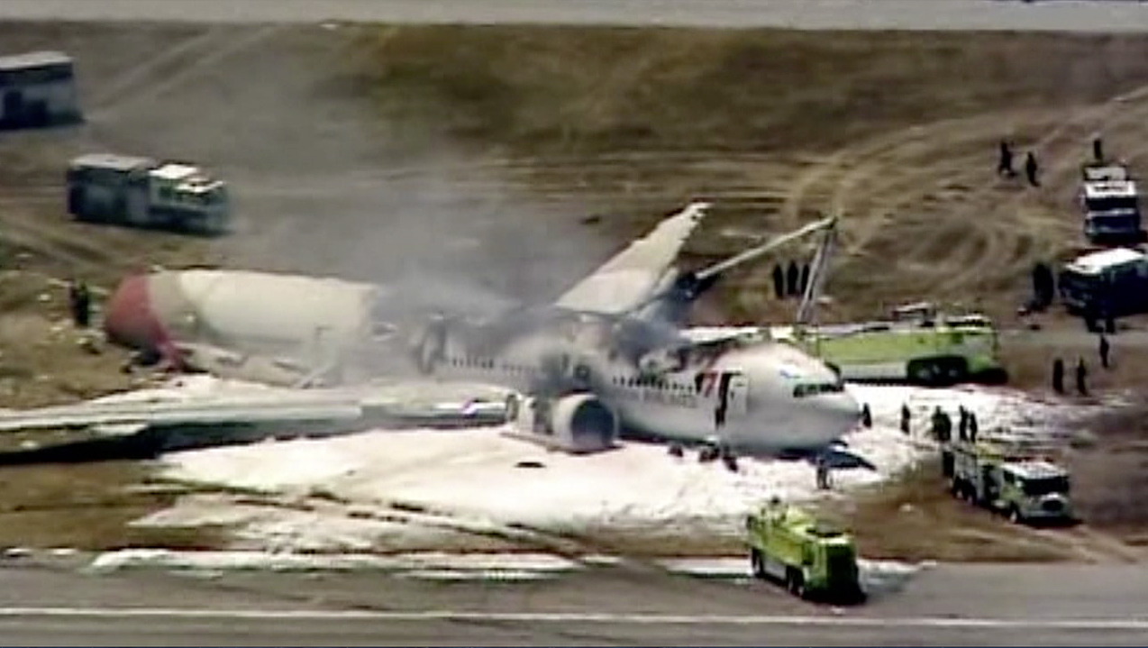 Boeing 777 Crashes At San Francisco Airport